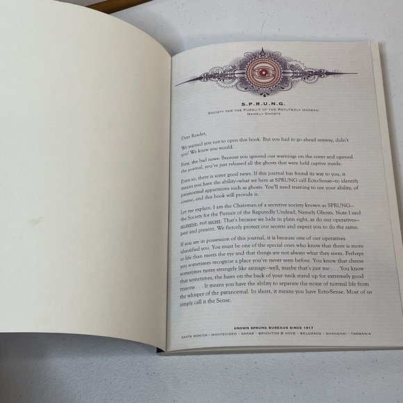 Other | The Ghost Keepers Journal Field Guide By Japhet Asher Like New ...